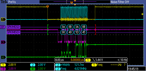 Compiler/ADS1018: Issue with output of ADS1018 - Data converters forum - Data converters - TI ...