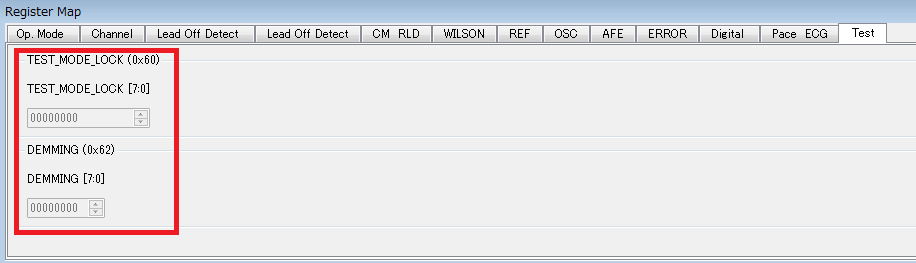 ADS1293: difference of the Register descriptions between datasheet and ...