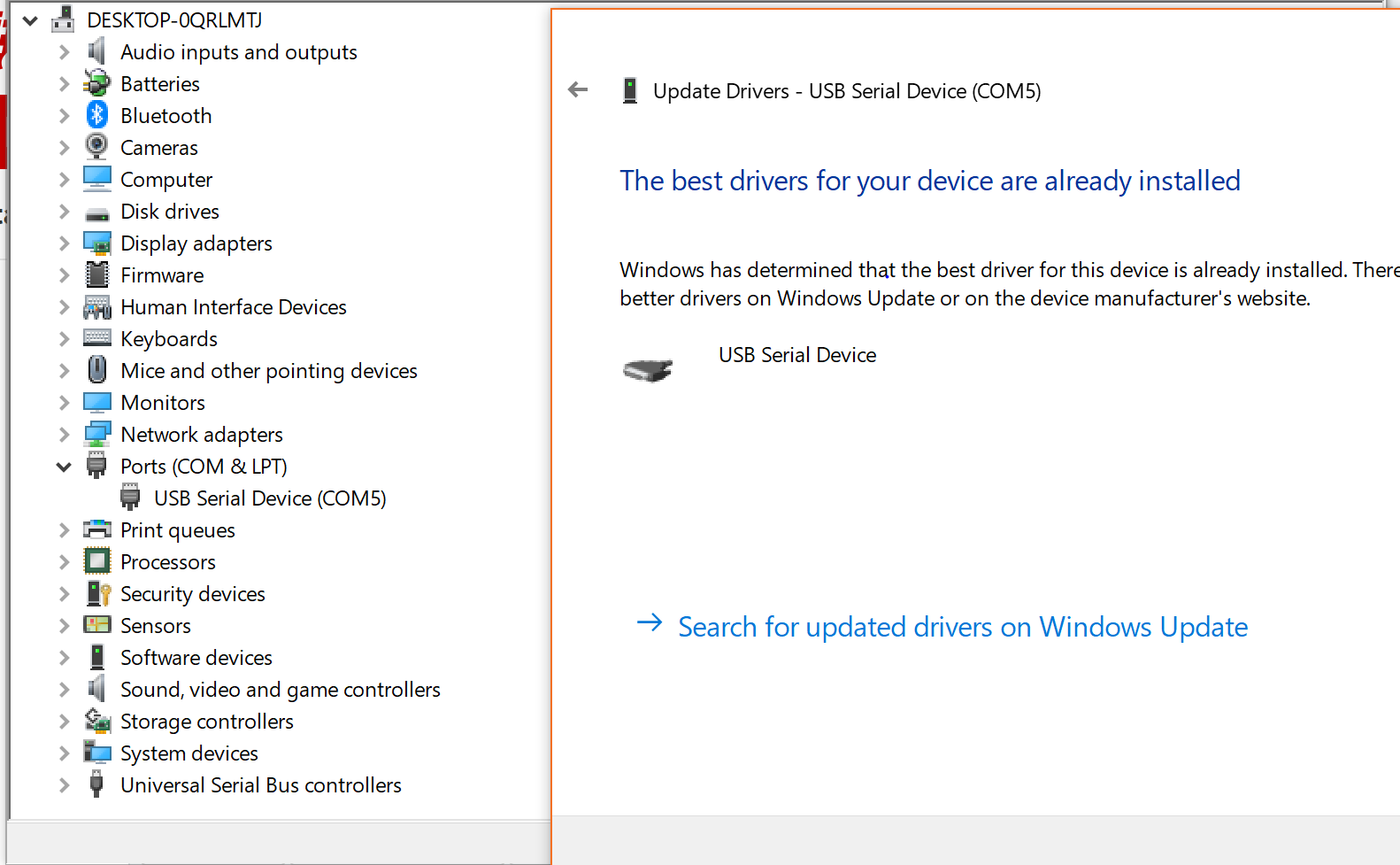 AFE4490SPO2EVM: USB Driver not included in downloaded file - Data converters forum - Data ...