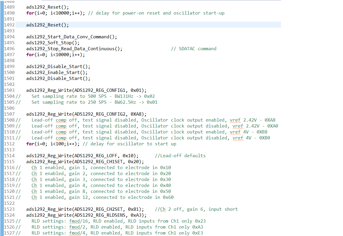 Ads1292r No Ecg Output Data Converters Forum Data Converters Ti E2e Support Forums