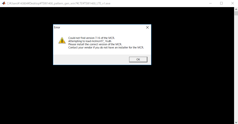TSW1400EVM: Pattern Generator S/W doesn't work on Win10 - Data converters forum - Data ...