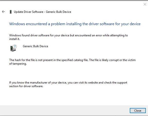 USB Bulk Driver for ADS127L01EVM on Windows 10 x64? - Data converters ...