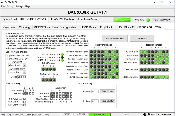 Dac38j82evm Sysref Not Detected In Fpga Data Converters Forum Data Converters Ti E2e