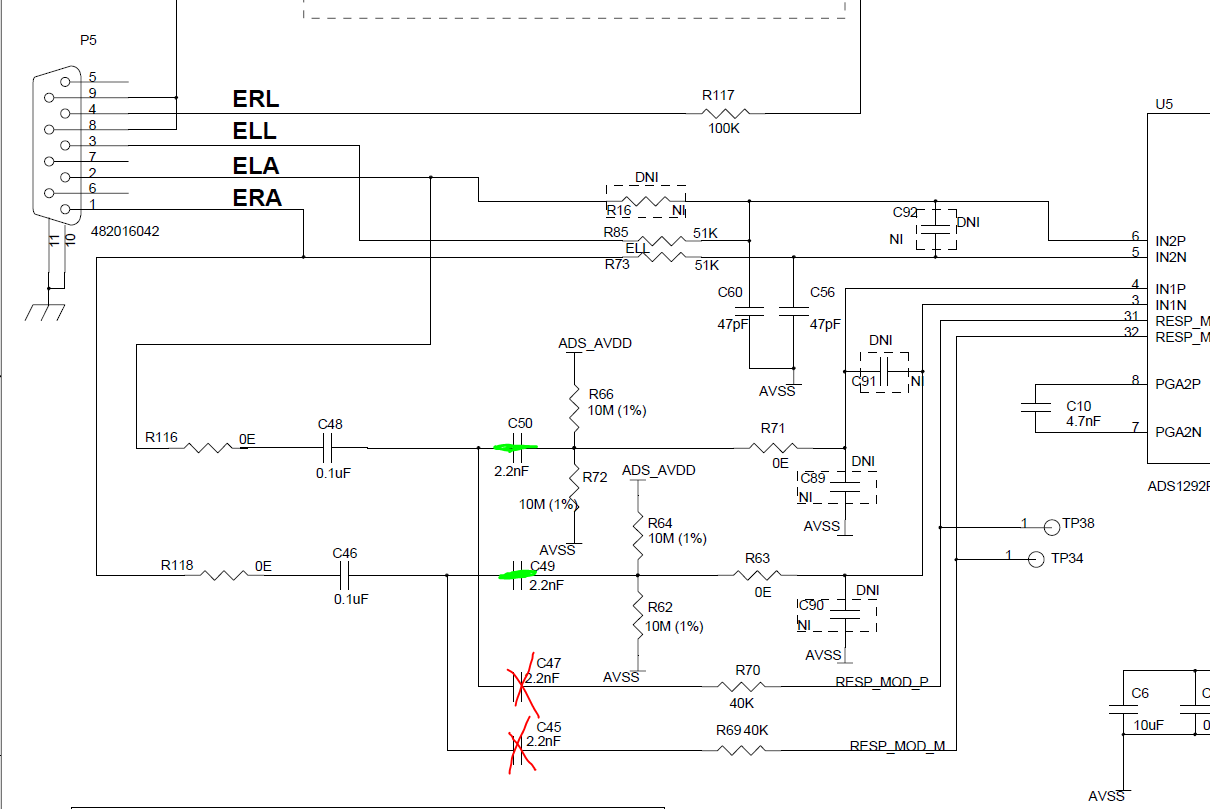ADS1292R: ECG RLD output connection to Neonate patient - Data converters forum - Data converters ...
