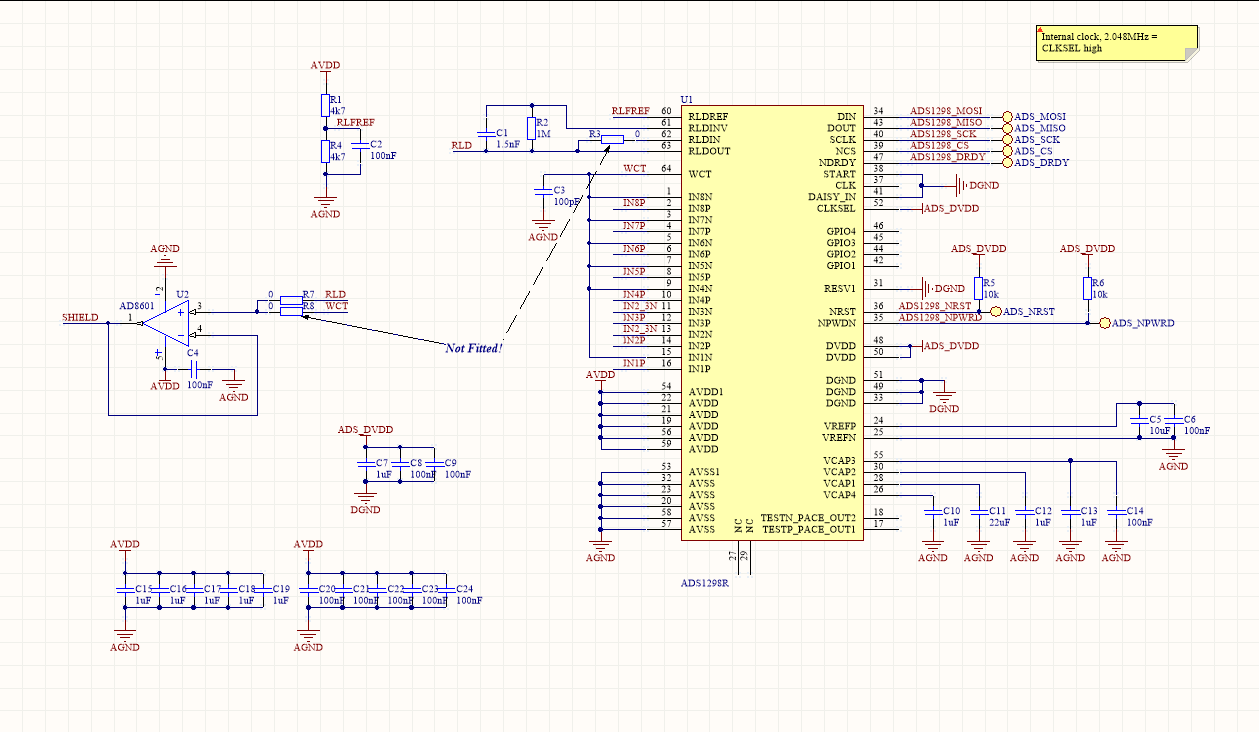 ADS1198 saturation problems - Data converters forum - Data converters ...