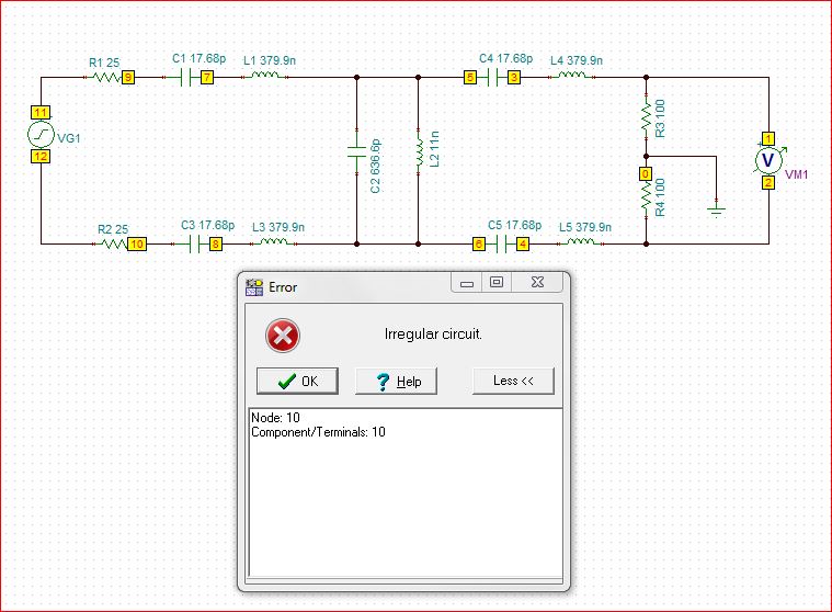 AD16DV160: Balanced Differential Filter simulation in TINA - Data ...