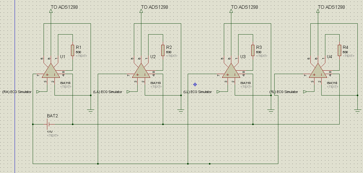 ADS1298ECG-FE and Pre-amplification stage - Data converters forum ...