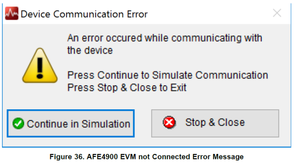 Afe4900evm Gui Not Running Data Converters Forum Data Converters Ti E2e Support Forums