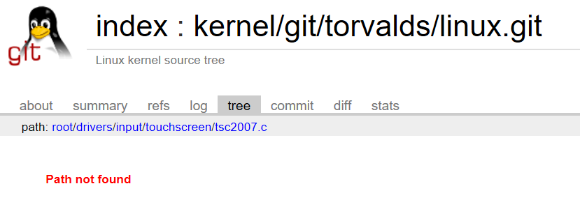 Linuxtsc2007 Source Files Tsc2007c Path Not Found Data Converters Forum Data Converters