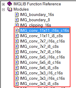 TMS320C6746: Convolution kernel of image library - Processors forum - Processors - TI E2E ...
