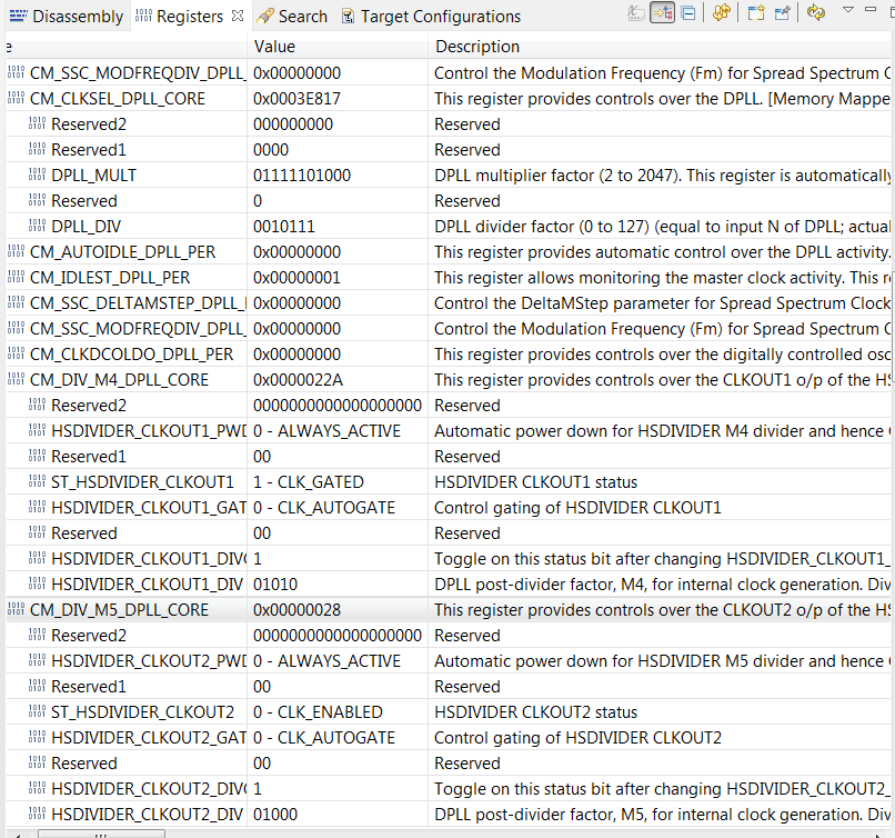 Am3359 Core Pll M4m6 Divisors Processors Forum Processors Ti E2e Support Forums