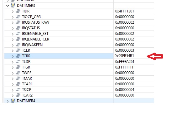 AM3358: DMTimer Auto Reload Failing - Processors forum - Processors - TI E2E support forums