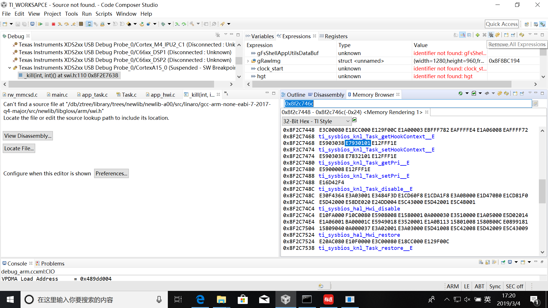 Rtosam5728 A Exception Happened When Ti Rtos Continuous Running Processors Forum