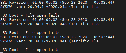 TDA4VMXEVM: MCUSW demo problem - Processors forum - Processors - TI E2E support forums