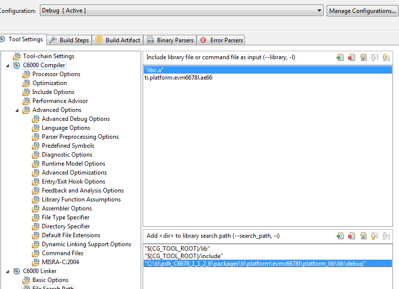 Missing Identifiers From Example During Build Processors Forum Processors Ti E2e Support