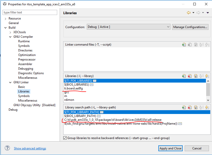 Compilerprocessor Sdk Am335x Porting Rtos Template Processors Forum Processors Ti E2e