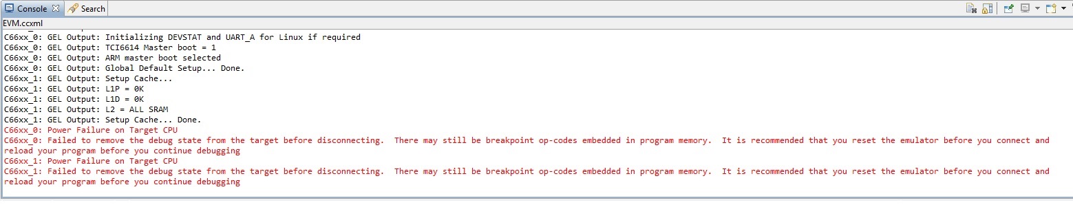 Arm Dsp Bootup Issue Processors Forum Processors Ti E2e Support Forums