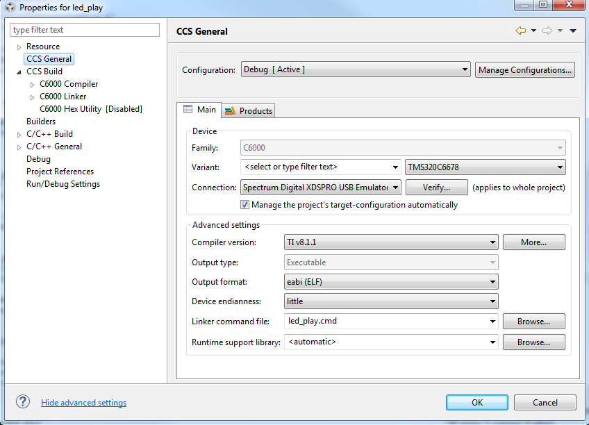 Missing Identifiers From Example During Build Processors Forum Processors Ti E2e Support