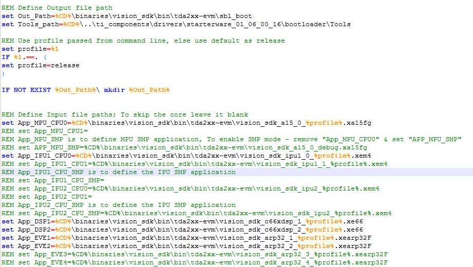 Tda2x Sd Card Mlo Problem In Vision Sdk 210windows Version Processors Forum Processors