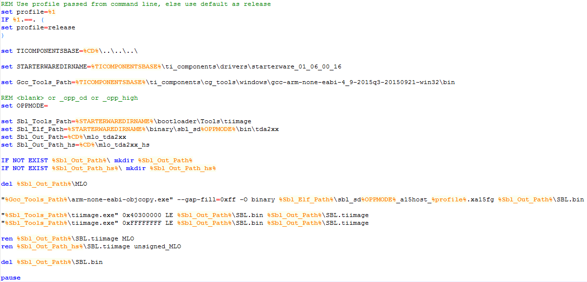Tda2x Sd Card Mlo Problem In Vision Sdk 210windows Version Processors Forum Processors