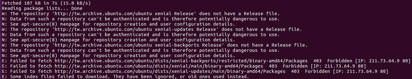 Linux/AM3352: In Ubntu16.04 install git tool fail problem - Processors forum - Processors - TI ...