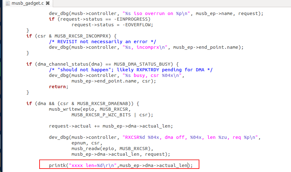 Linux/AM3352: USB Gadget driver RX buffer size - Processors forum ...