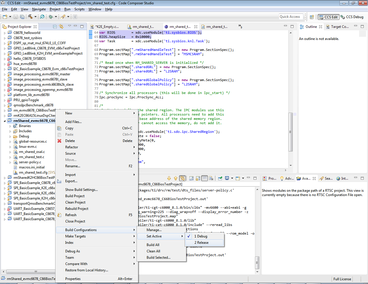 Release Mode Processors Forum Processors Ti E2e Support Forums