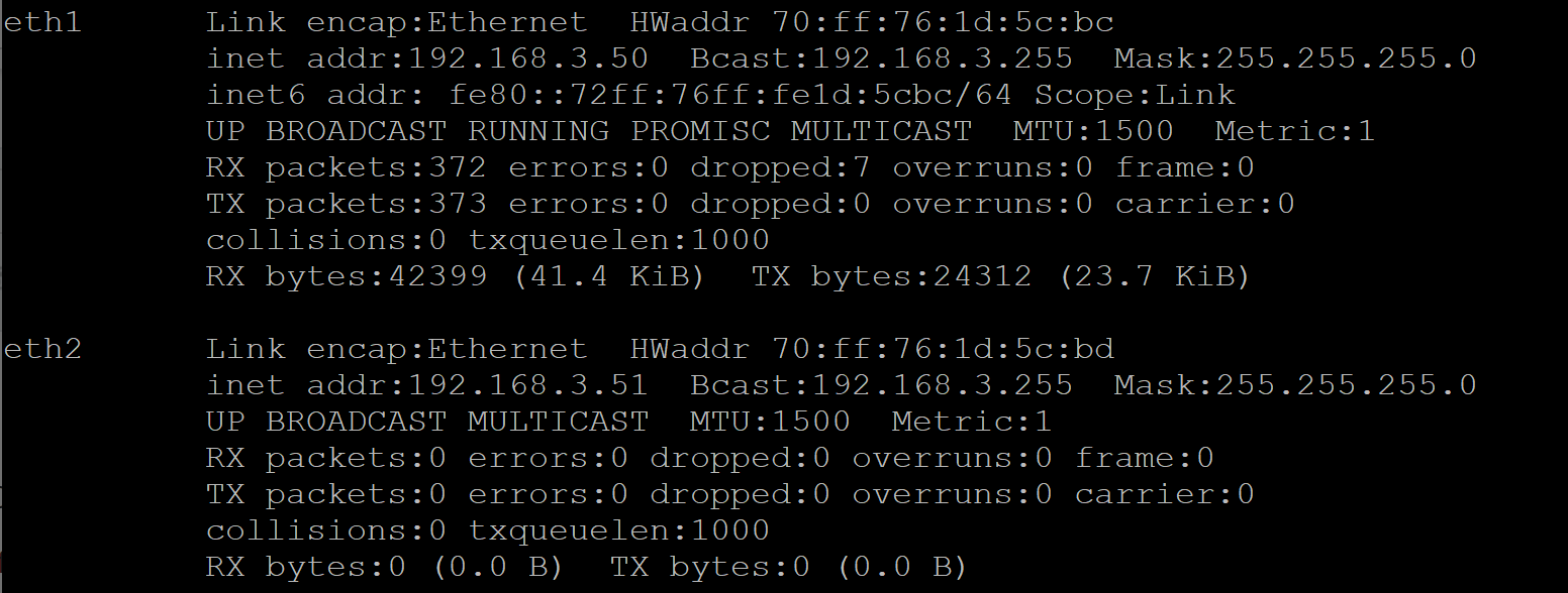 AM6548: PRUICSS ethernet port can ping all the 192.168.1.x - Processors forum - Processors - TI ...