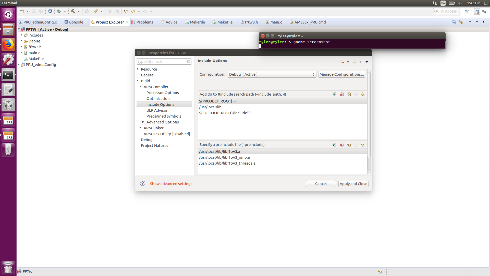 Ccsam3358 Fftw Debug Processors Forum Processors Ti E2e Support