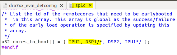 Linux的 Tda2eg：vision Sdk 302 With Earlyboot Late Attach Fail Processors Forum Processors