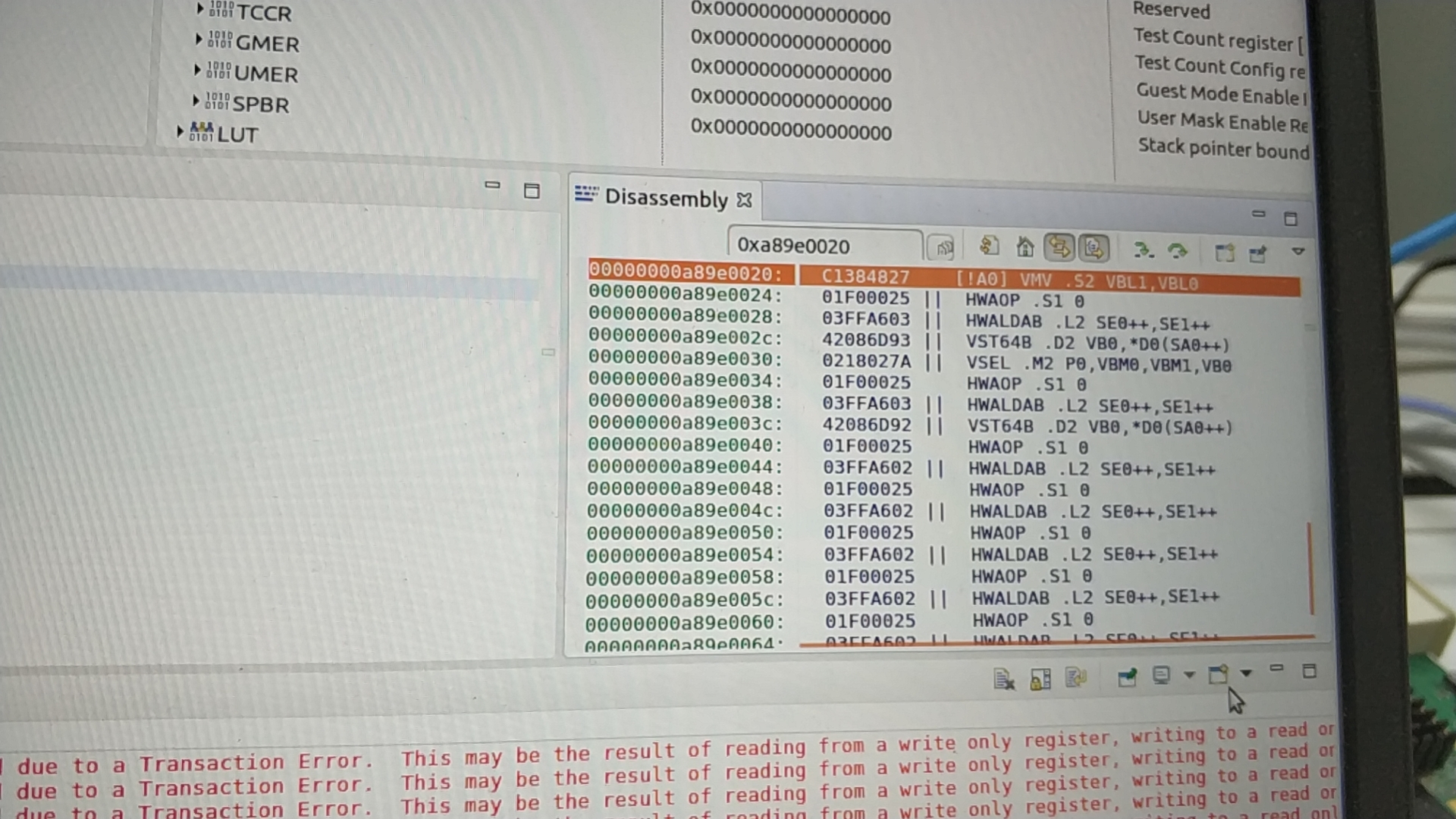 TDA4VM: How to debug further when C7x abort in int_exec? - Processors forum - Processors - TI ...