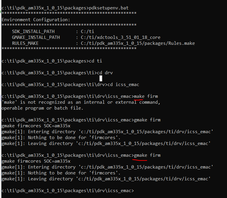 Am3358 Icssemac Firmware Build Processors Forum Processors Ti E2e Support Forums