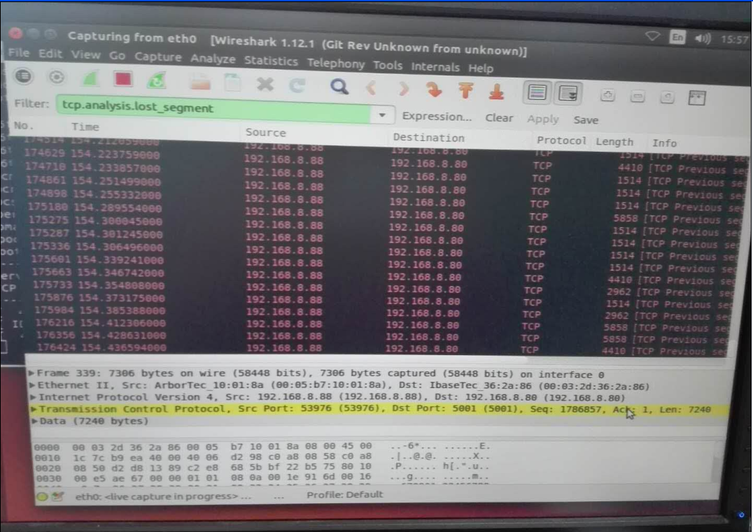 Linuxam3352 Tcp Data Loss Issue Processors Forum Processors Ti E2e Support Forums