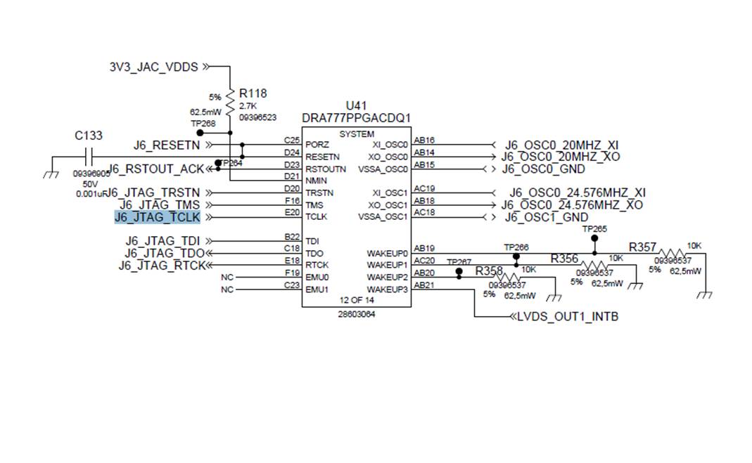 Dra76p Jtag Emu0emu1 Connection Processors Forum Processors Ti E2e Support Forums