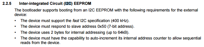 Tms320c5504 Bootloader I2c Eeprom Read Operation Processors Forum 2924