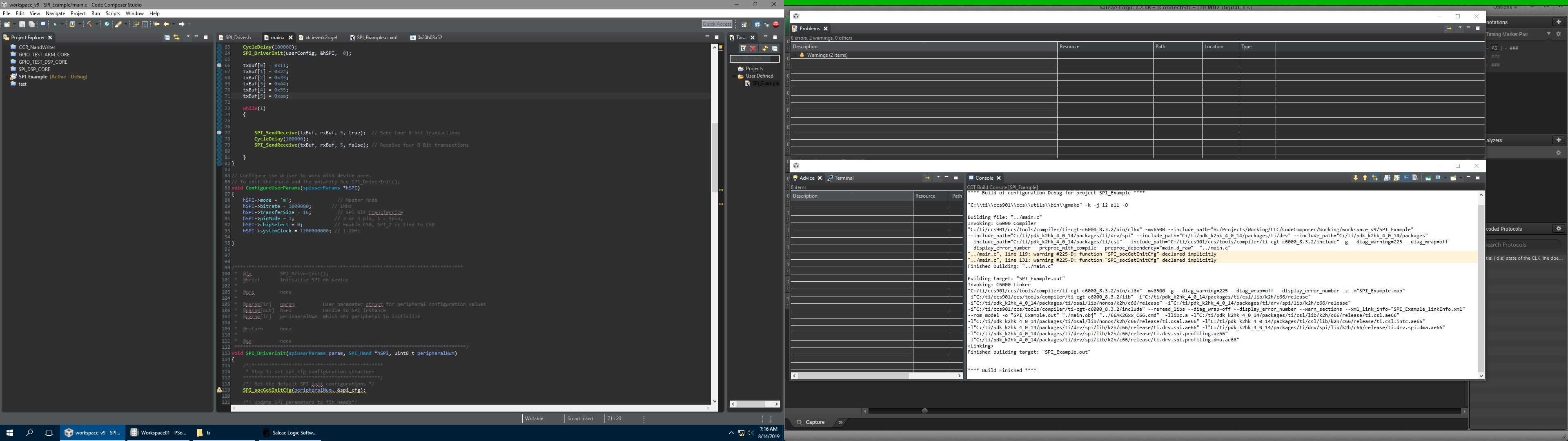 CCS/66AK2H14: Text Editor Theme color changes after compilation ...