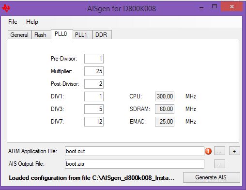 Serial flashing a DSP application on the OMAP-L138 - Processors forum - Processors - TI E2E ...