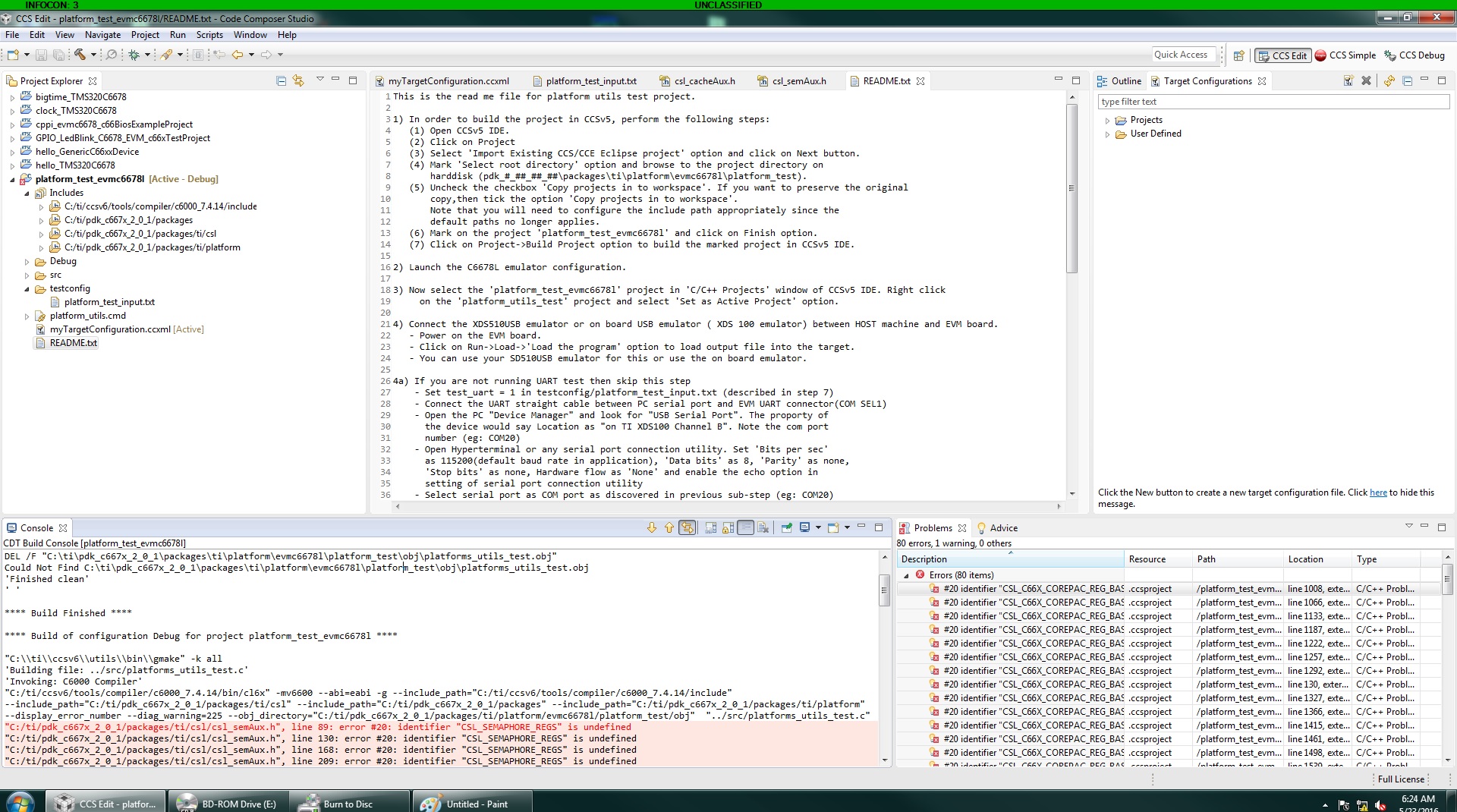 Platform Test for TMS320C6678 Evaluation Board - Processors forum ...