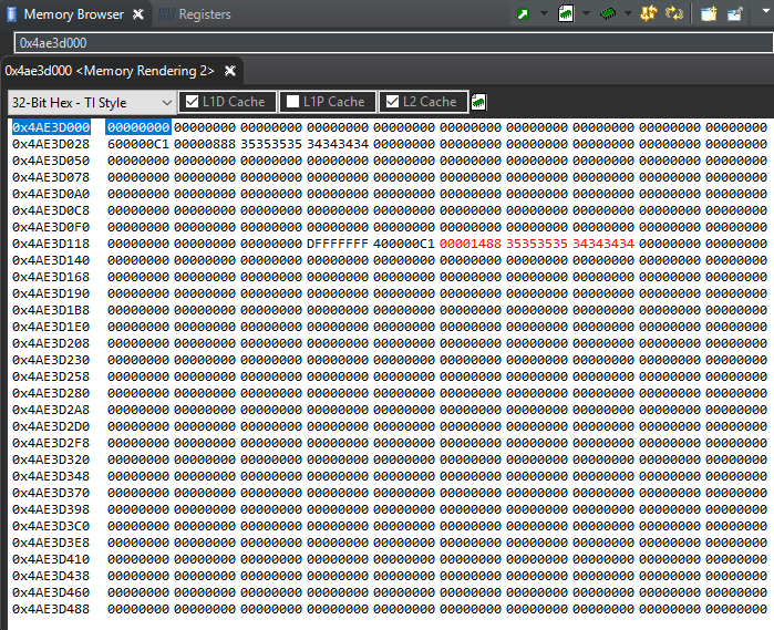 Rtosam5728 Addressing Message Objects In Ram Processors Forum Processors Ti E2e Support