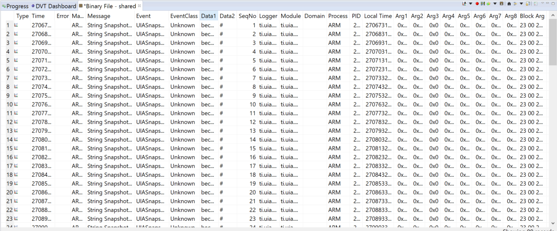 Ccstci6638k2k How To View Arm Application Uia Logs Processors Forum Processors Ti E2e