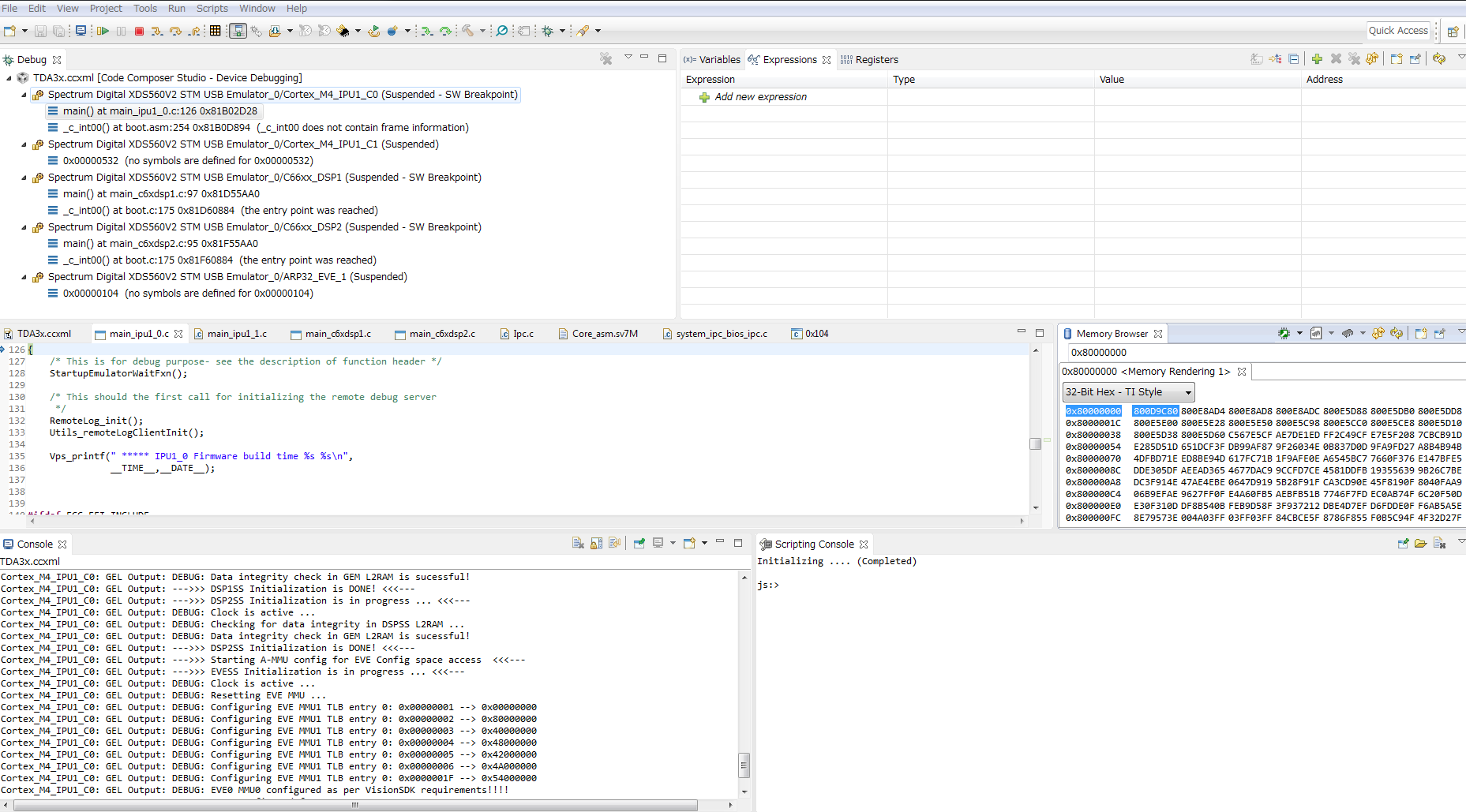 TDA3: TDA3x Users Guide Demo - Processors forum - Processors - TI E2E support forums