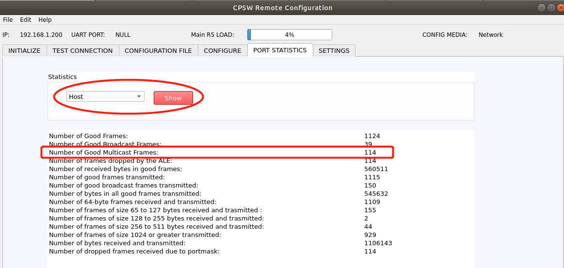 TDA4VM: CPSW9G Multicast Frame - Processors forum - Processors - TI E2E support forums