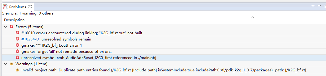 RTOS: K2G_bf_rt example - Processors forum - Processors - TI E2E ...