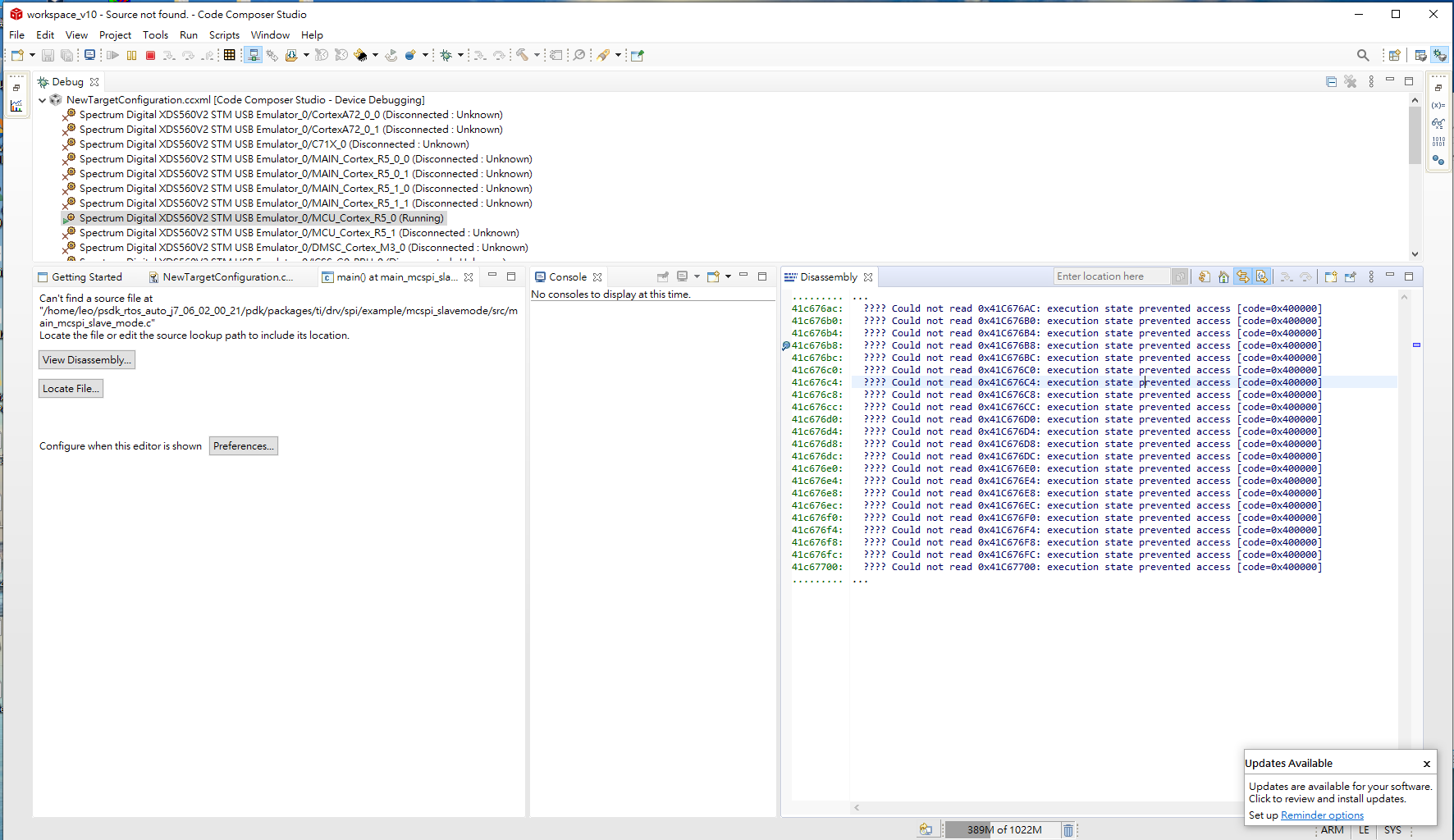 [参考译文] 编译器/TDA4VM：如何从 eMMC 加载 mcspi_slavemode 应用 - 处理器（参考译文帖）(Read Only) - 处理器（参考译文帖） - E2E™ 设计支持