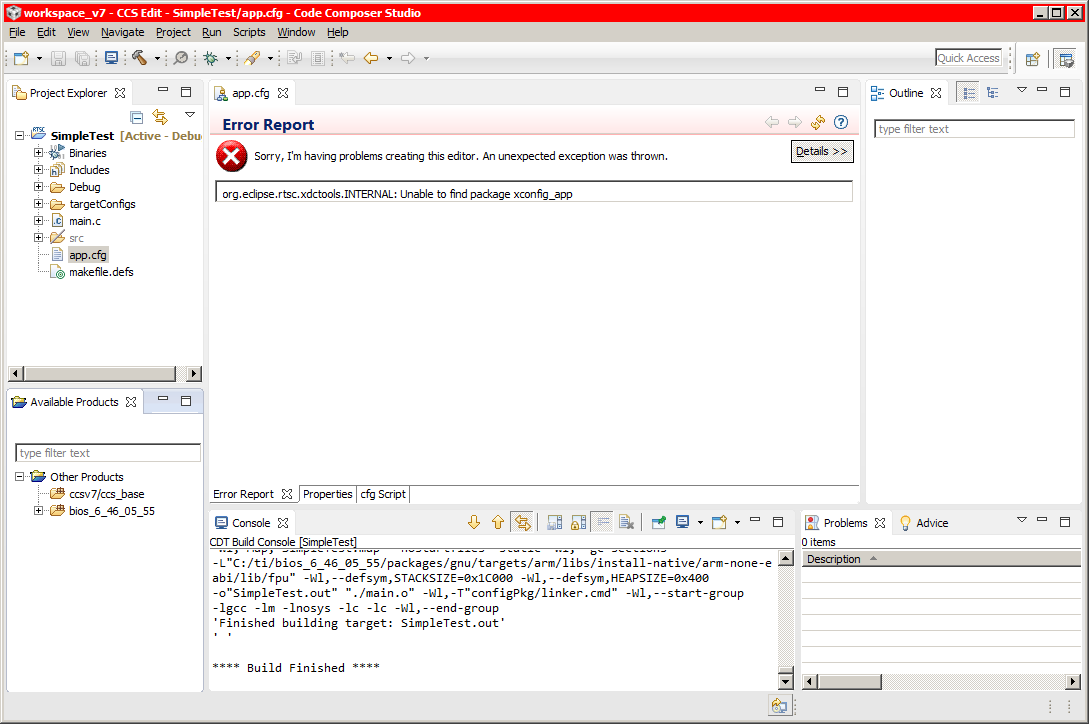 CCS/PROCESSOR-SDK-AM335X: RTOS setup issue - Processors forum ... CCS/PROCESSOR-SDK-AM335X: RTOS setup issue - Processors forum ...