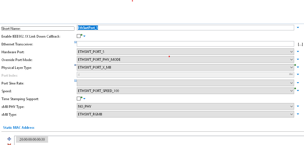 Compiler/TDA2PXEVM: How to config RGMII to a switch without MDIO (2PX) - Processors forum ...