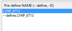 CCS/TMS320C6713B: #1046: invalid macro definition error - Processors forum - Processors - TI E2E ...