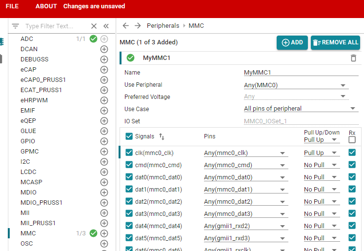 AM3358: pull up/down option in pinmux - Processors forum - Processors - TI E2E support forums