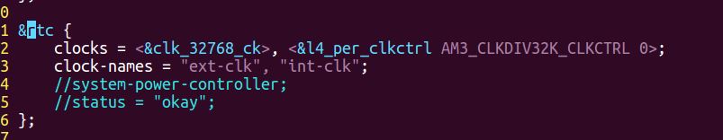 Am3352 Rtc Was Not Worked Processors Forum Processors Ti E2e Support Forums