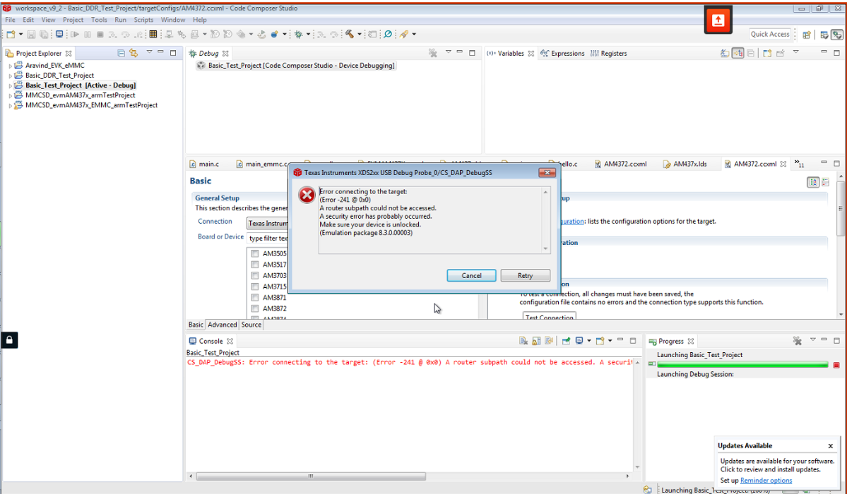 CCS/AM4372: JTAG connect issue - Processors forum - Processors - TI E2E support forums